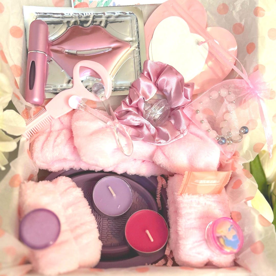 17 Cutesy Items for Self Care/ Spa Gift Box, Birthday Gift, Christmas ...