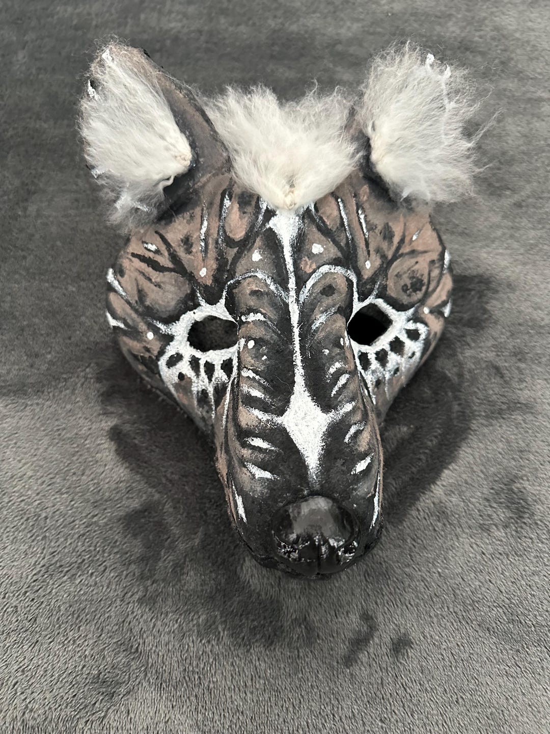 Handmade Hyena Mask - Etsy