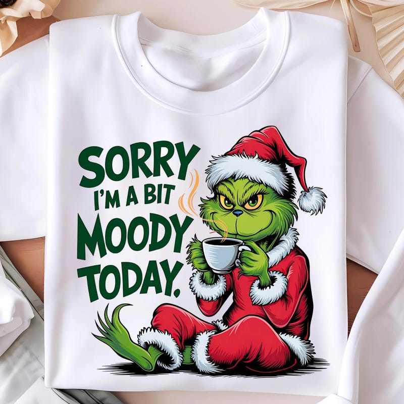Grinchmas a Bit Moody - Etsy