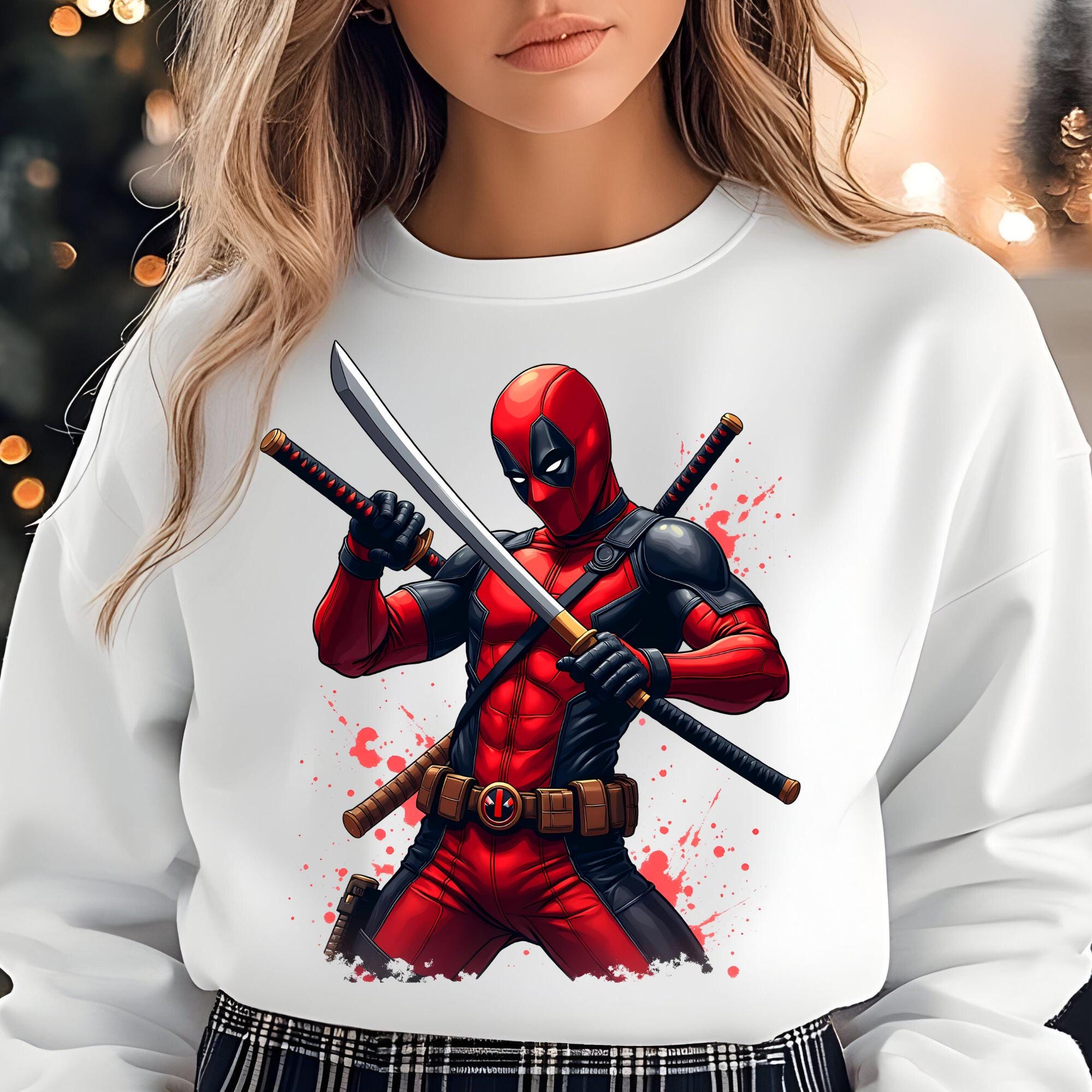 4 PNG Deadpool Art Superhero Png | Watercolor Png Sublimation ...