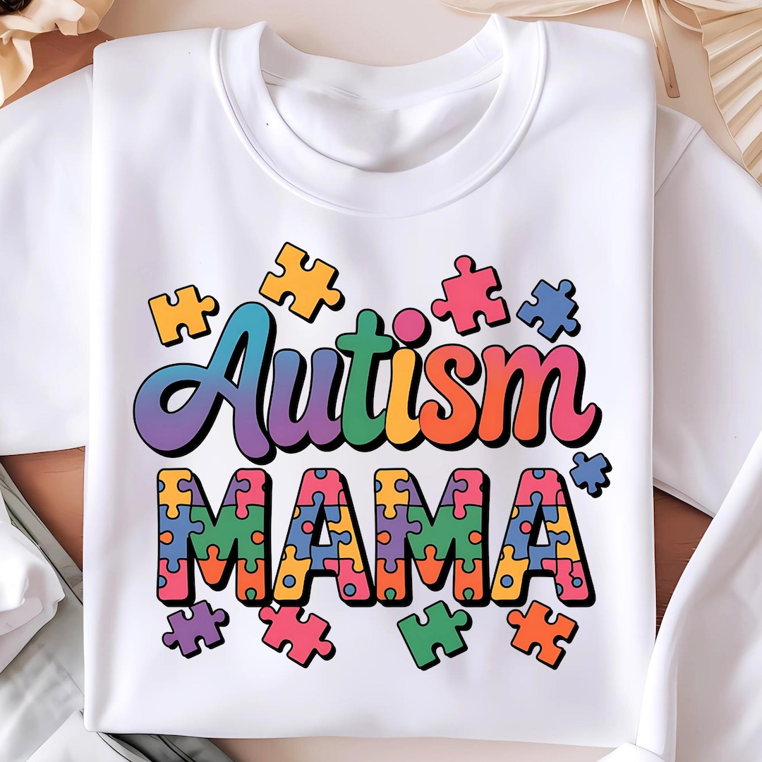 Autism Mama PNG, Autism Awareness Png, Autism Puzzle Png, Autism Mom ...