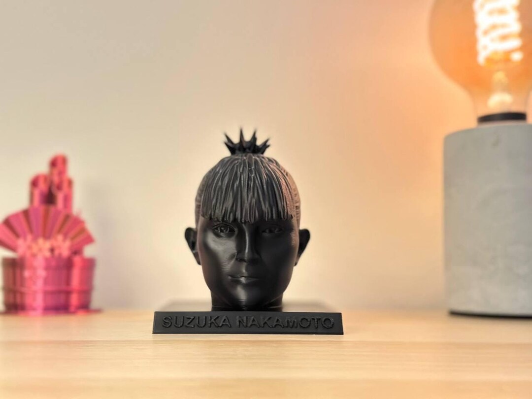 Suzuka Nakamoto Babymetal Bust 11cm 3D Printing PLA Black Collector ...