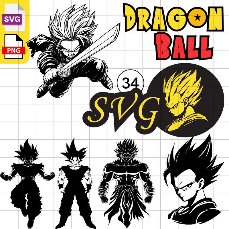 Dragon Ball - Etsy