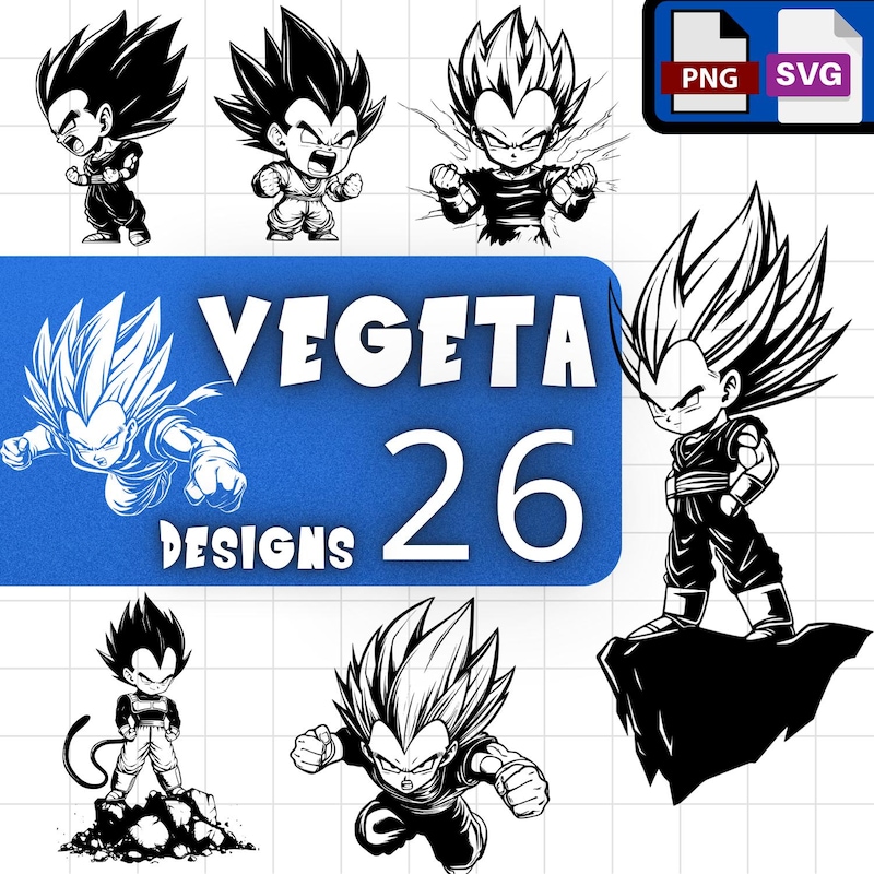 Vegeta - Etsy