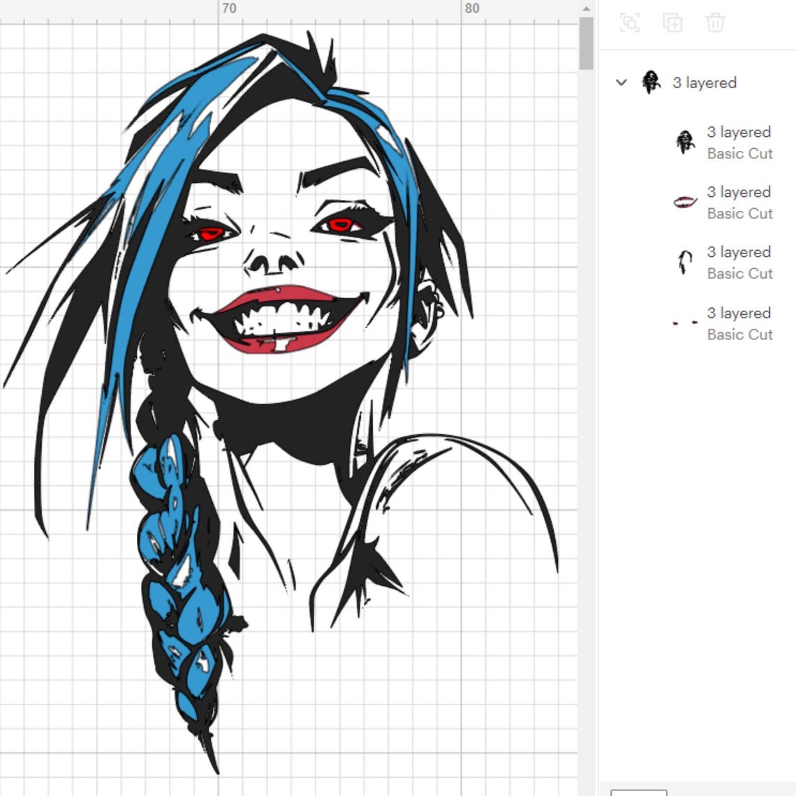 Lot Jinx SVG, Jinx des arcanes, svg League of Legends, silhouette Jinx ...