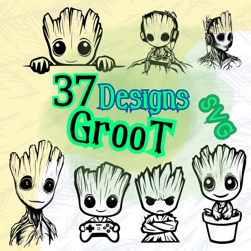 Groot Svg - Etsy