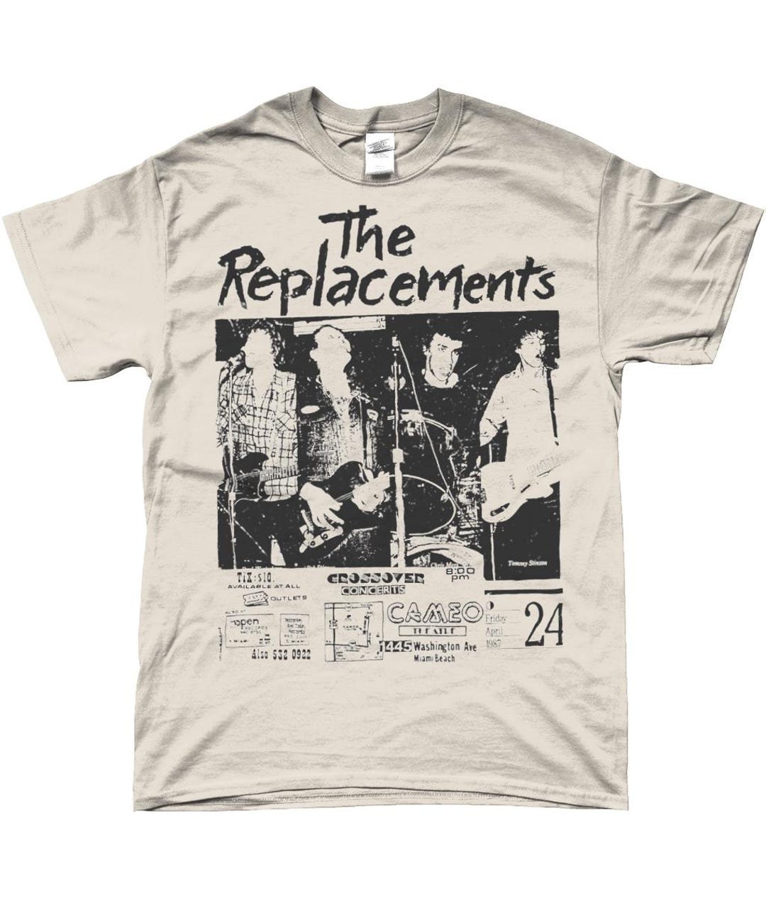 The Replacements Live in Concert 1987 T-shirt - Etsy