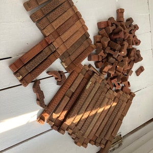 Vintage Lincoln Logs Building Toy 86 Pieces American - Etsy