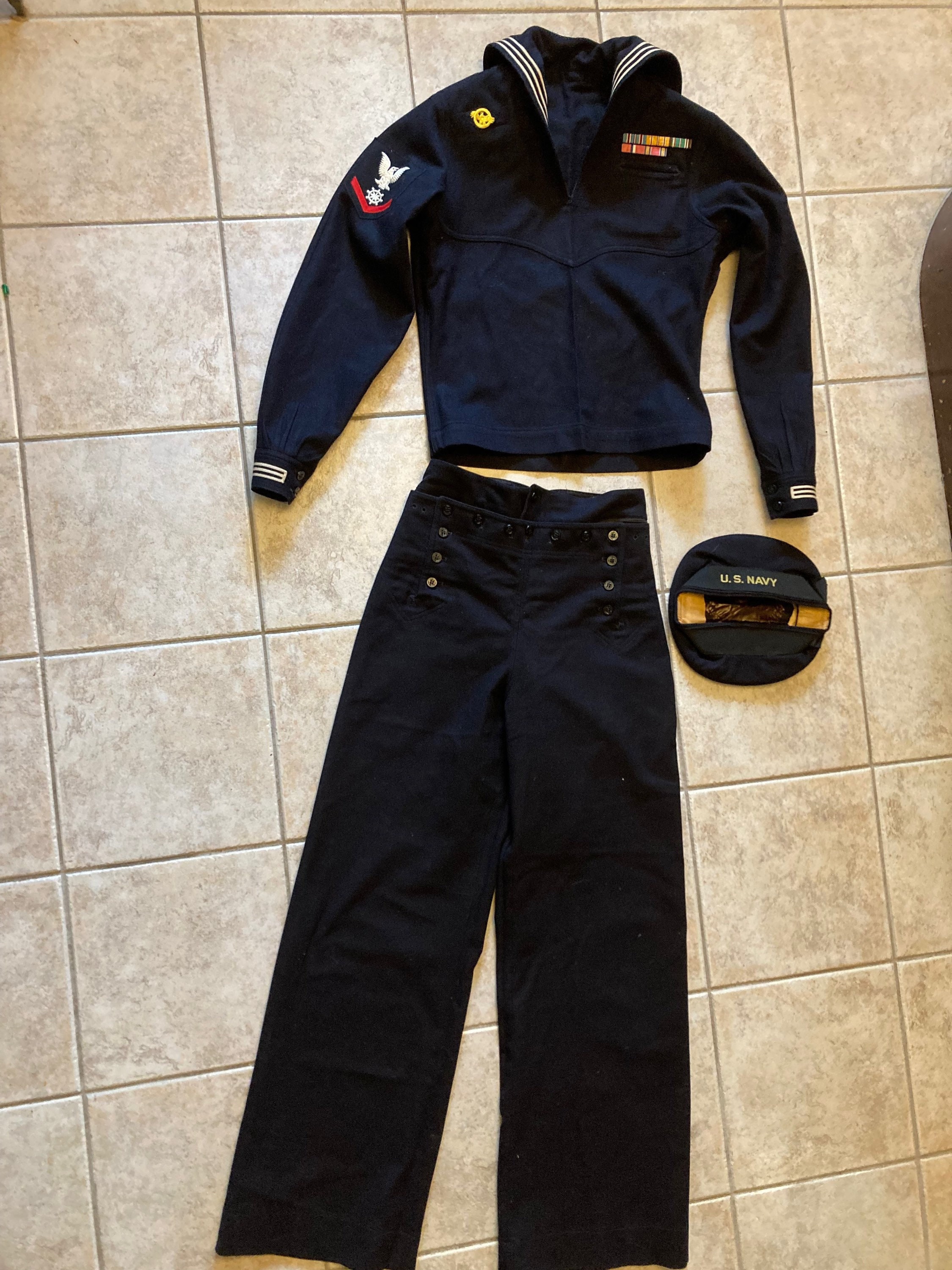 Ww2 Us Navy Sailor With Leggings