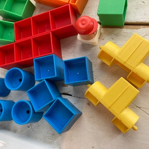 1980s Vintage Fisher Price Blocks 'N' More Set 193 COMPLETE - Etsy