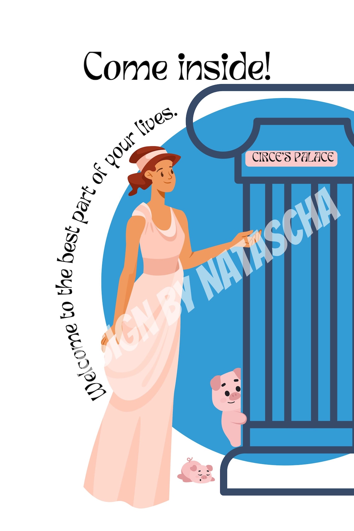 Circe Epic Odysseus Digital Download, Print 24x36", Digital Wallart ...