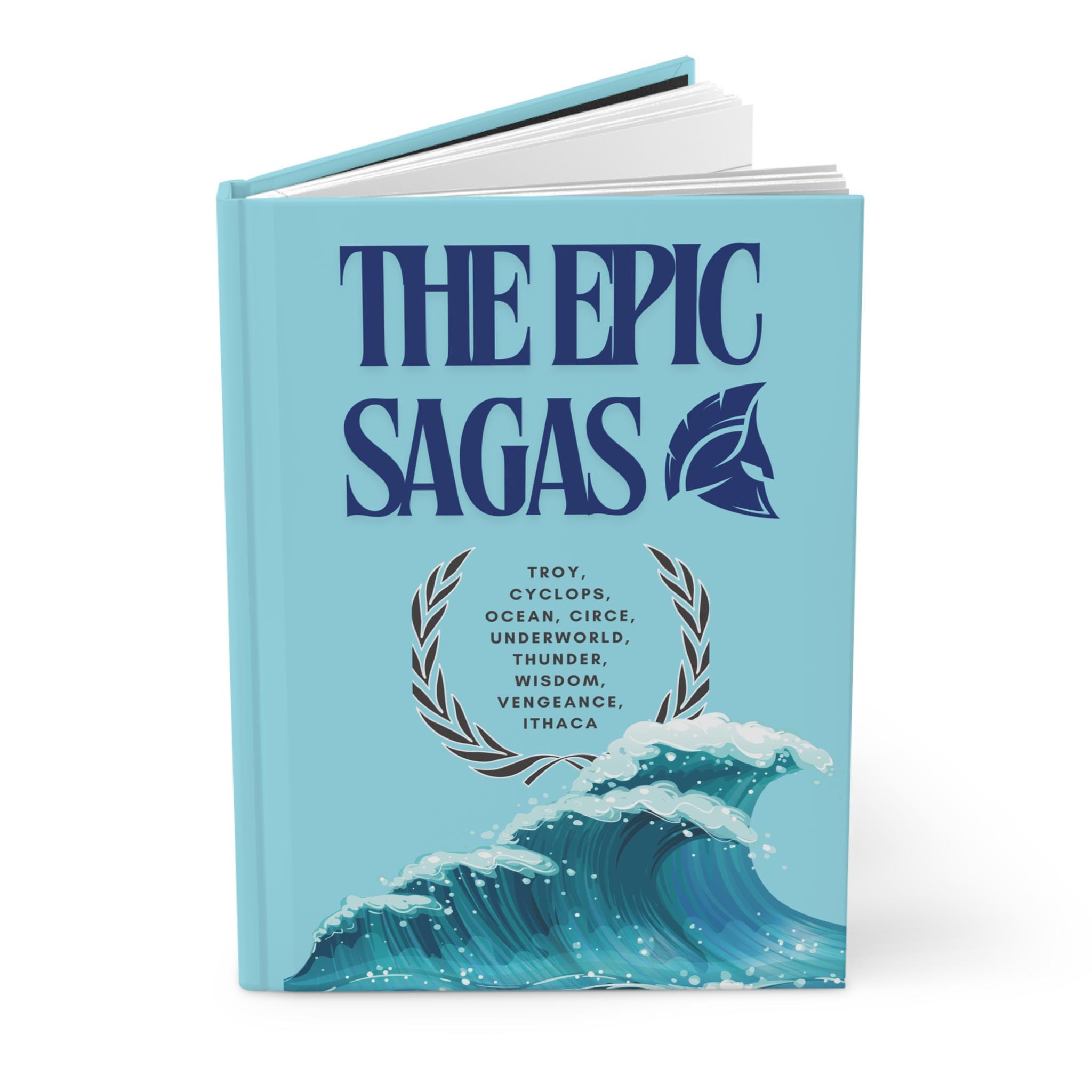 Journal Epic Odysseus Hardcover Matte, Lined Pages, Epic the Musical ...