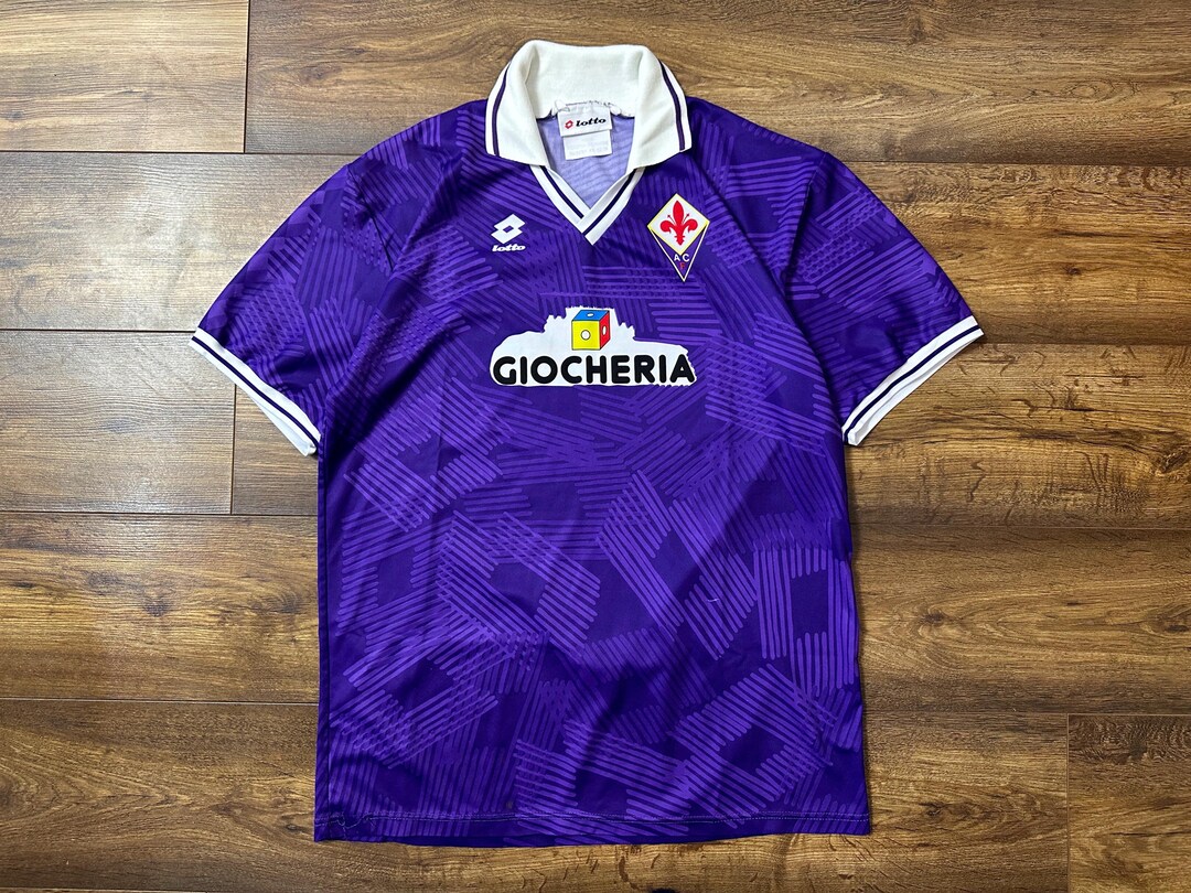 Rare FIORENTINA Home Kit Football Jersey Soccer Shirt 1991 1992 Short ...