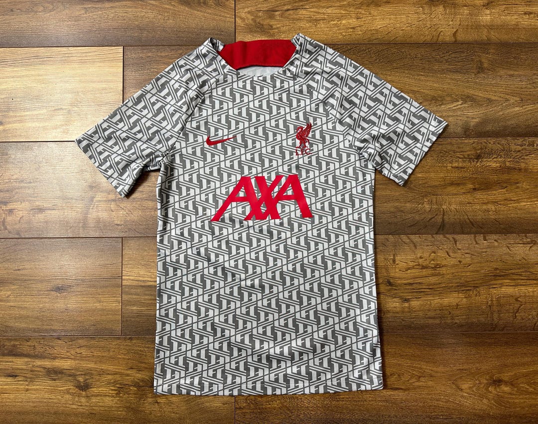 LIVERPOOL PRE-MATCH Training Football Soccer Shirt Jersey Camiseta Sz S ...