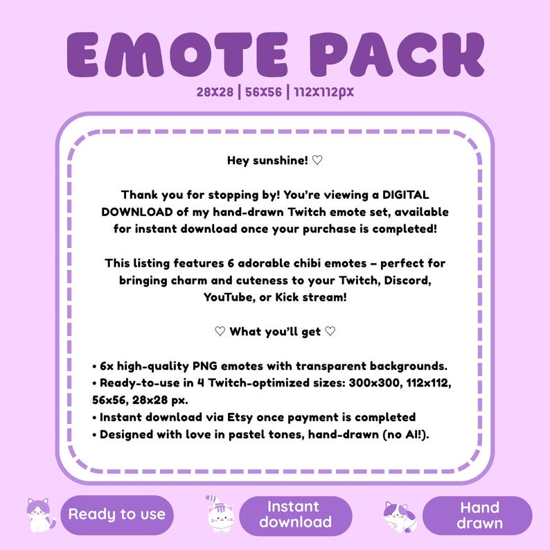 Twitch Emotes Pack 6 / Cute SPY BOY Pinky Hair / Adorable Emote - Funny ...
