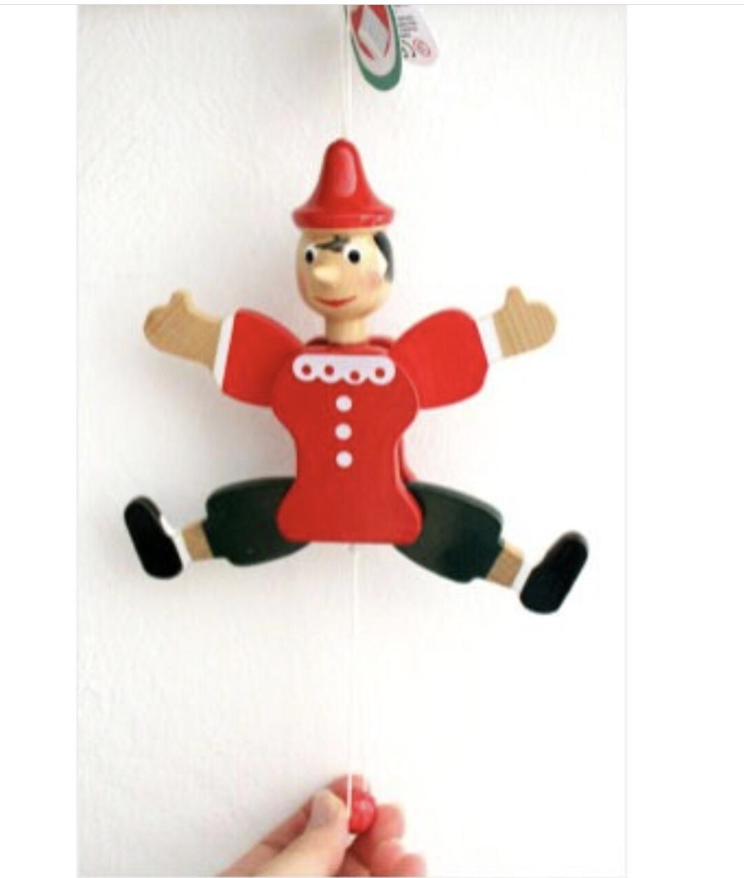 Classic Pinocchio Moveable Toy, Flat Figurine With Moving Parts by ...