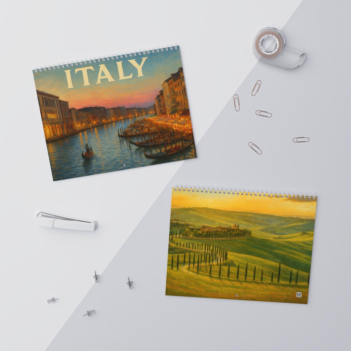 Italy 2026 Wall Calendar - Rome Napoli Siena Tuscany Florence Naples ...