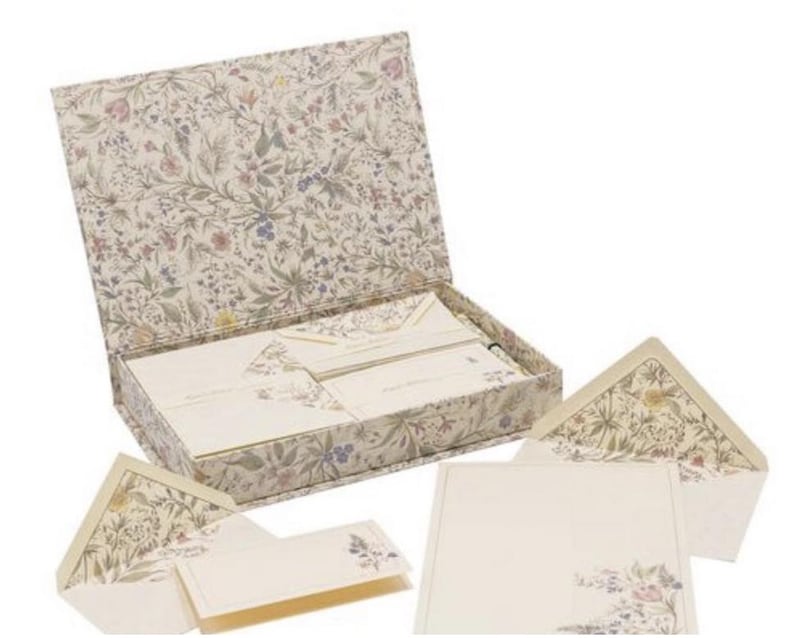 Florentine Italian Stationery Box and Pen – Italian Writing Set ...