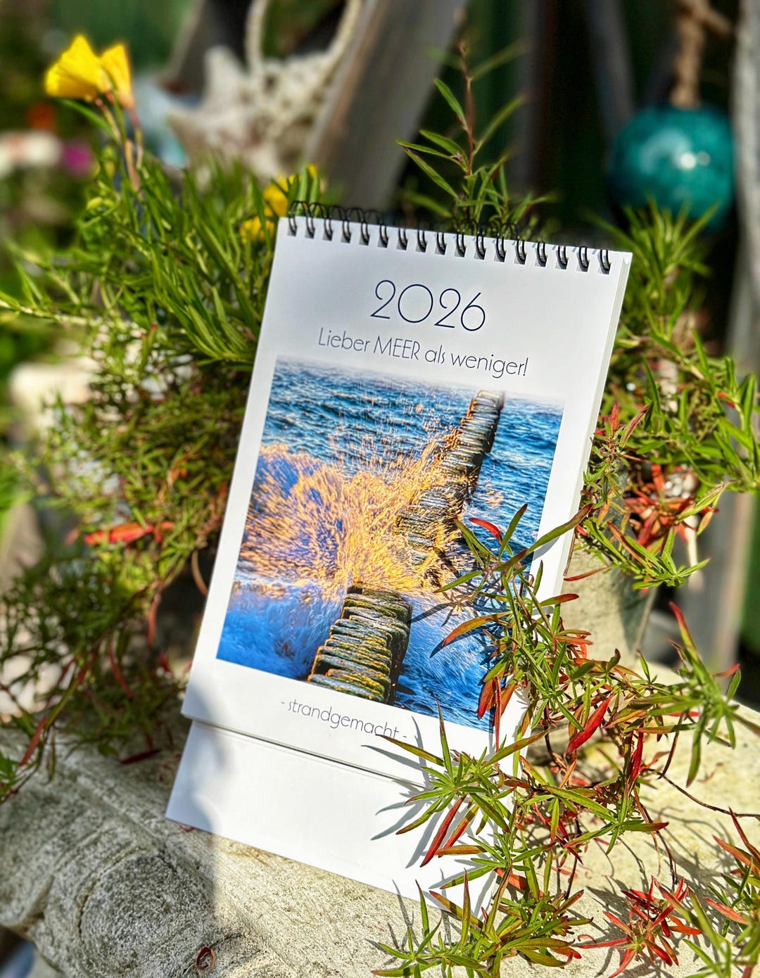 Better MORE Than LESS! 2026 Desk Calendar - Weekly Calendar With Photos ...