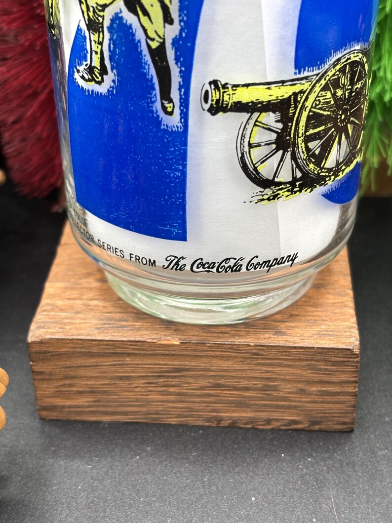 Coca Cola Vintage Bicentennial Custom Scent Glass Soy Wax Candle 1976 ...