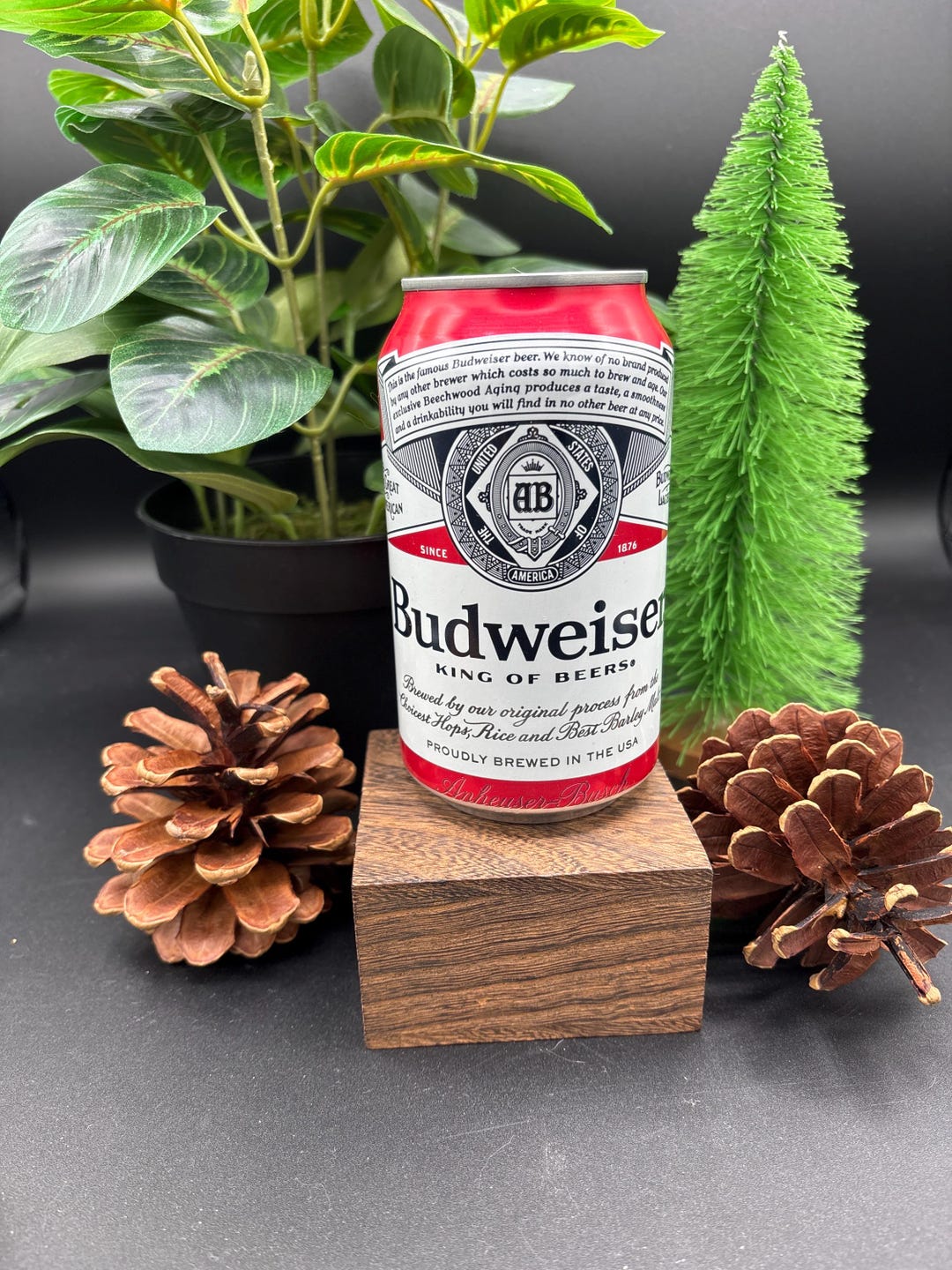 Budweiser Can Handmade Custom Scent All Natural Soy Candle Beer ...