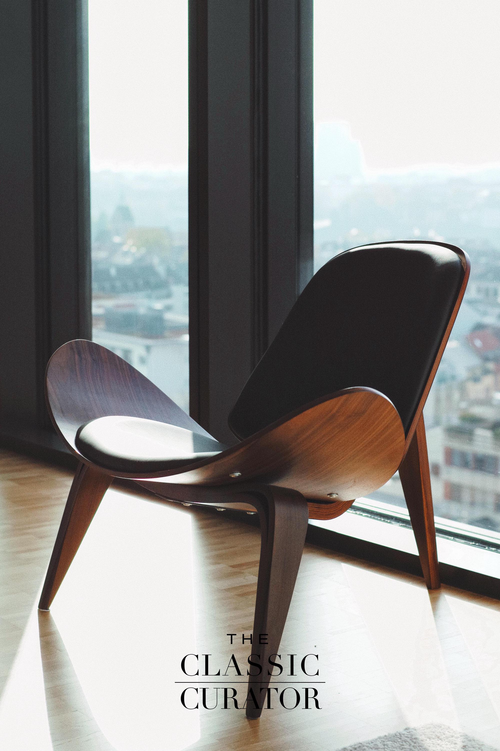 Mid Century Chair, Japandi, Wabi Sabi, Vintage CH07 Shell Chair - Etsy