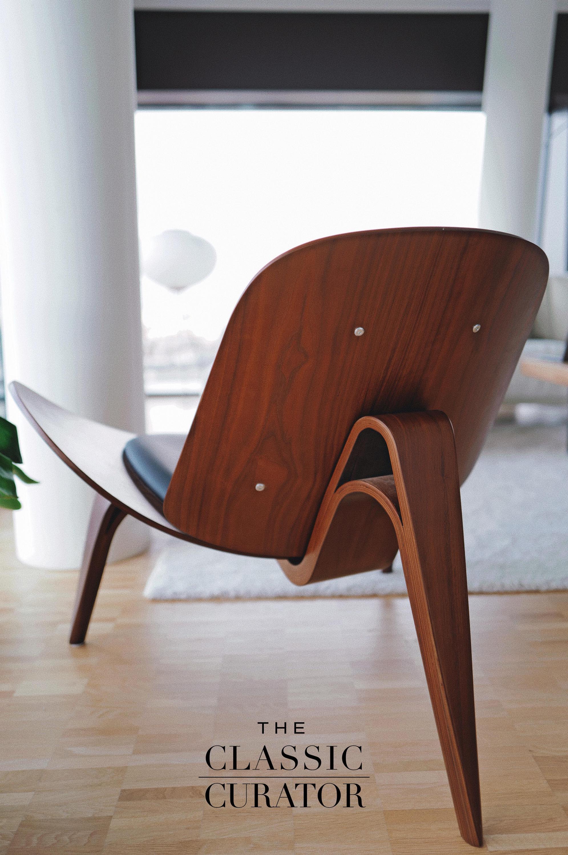 Mid Century Chair, Japandi, Wabi Sabi, Vintage CH07 Shell Chair - Etsy