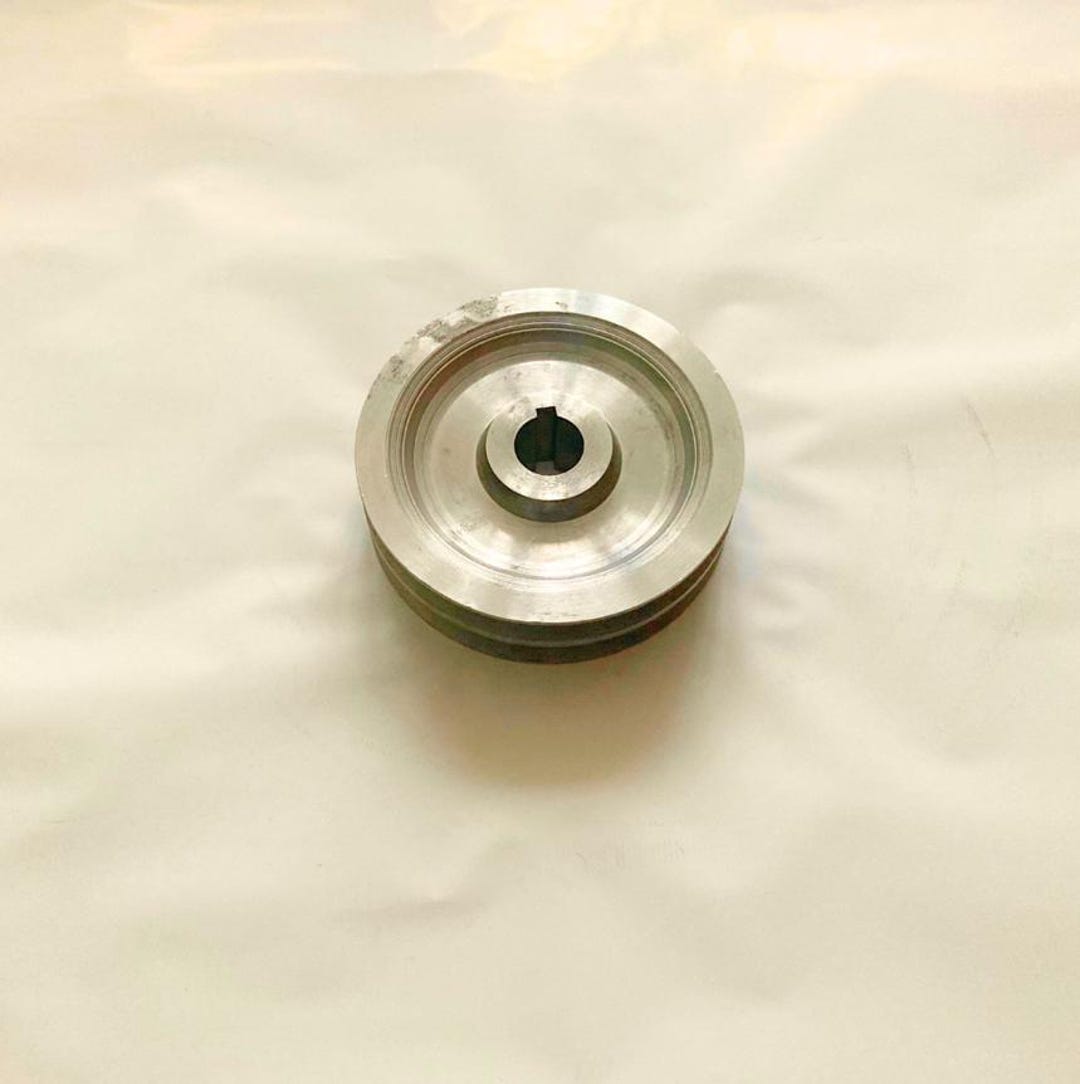 Double-row Steel Pulley for Electric Motors With Profil B. Steel Sheave ...