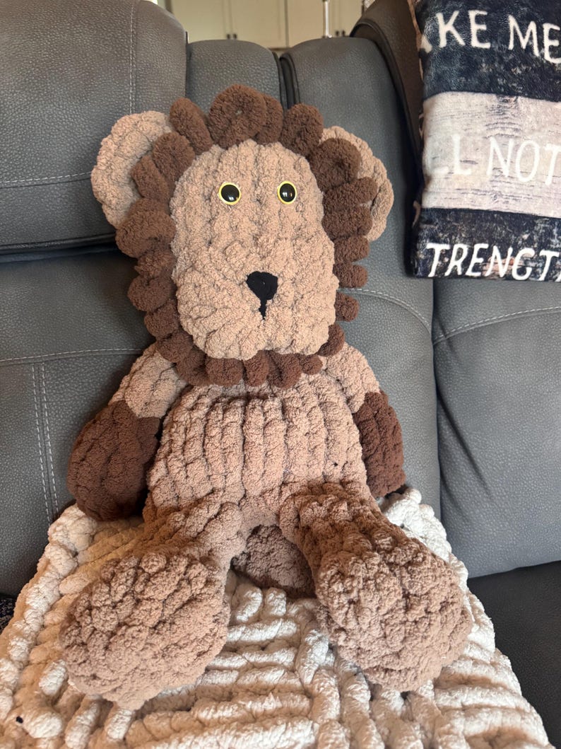 Lion Stuffed Animal - Etsy