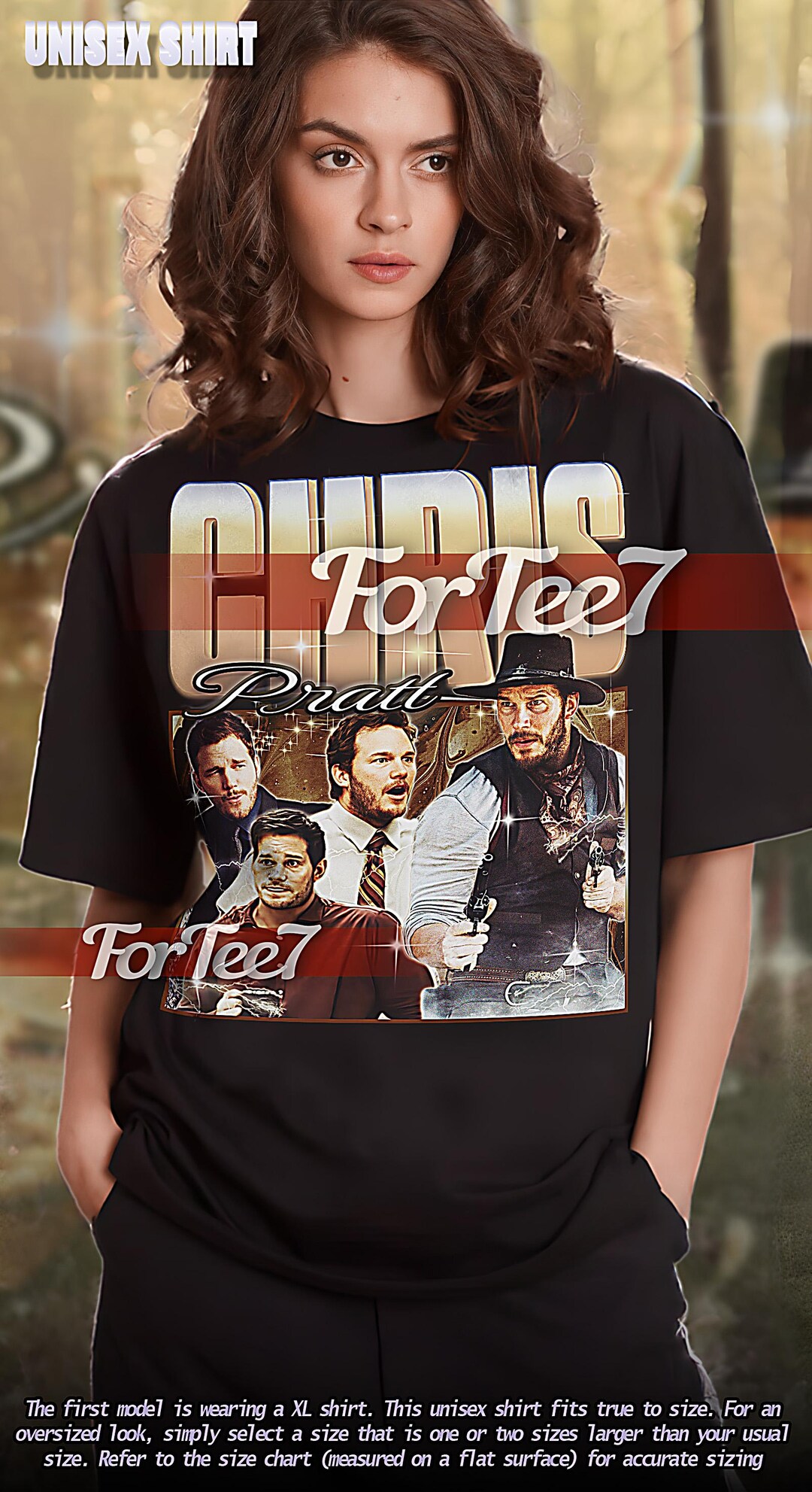 CHRIS PRATT Vintage Shirt, Chris Pratt Homage Tshirt, Chris Pratt Fan ...