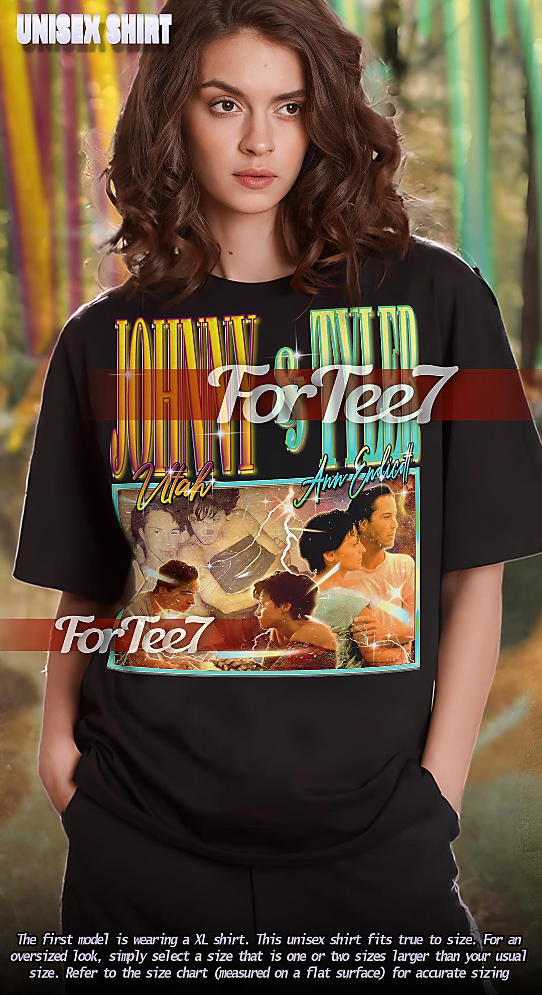 Johnny Utah & Tyler Ann Shirt, Johnny Utah Vintage Shirt, Johnny Utah ...