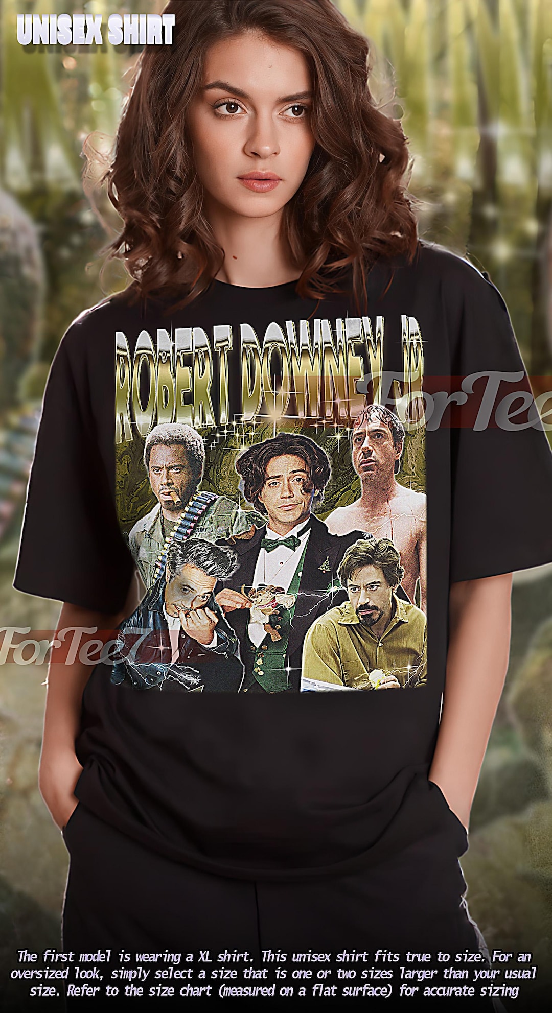 ROBERT DOWNEY JR Shirt, Robert Downey Jr Homage Tshirt, Robert Downey ...