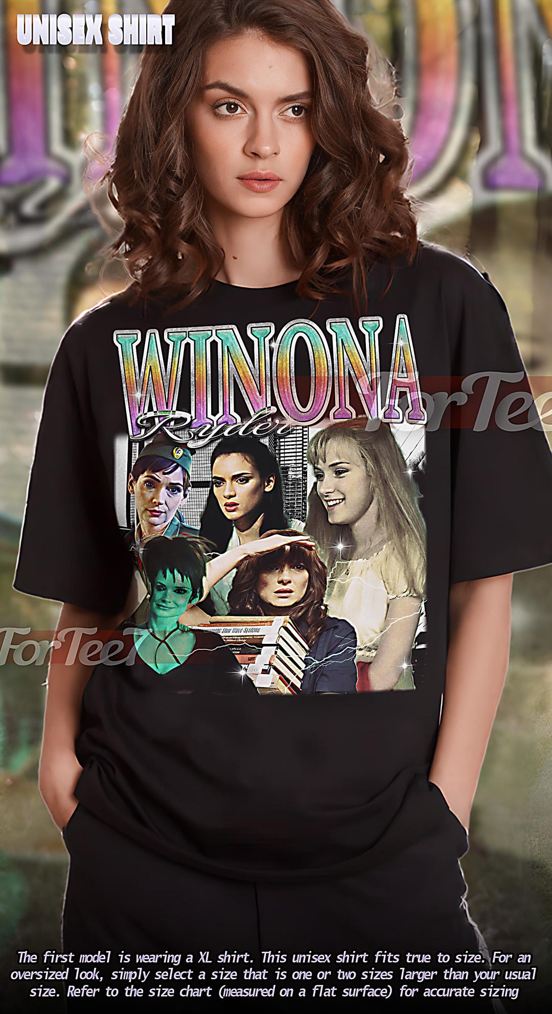 WINONA RYDER Homage Shirt, Winona Ryder Homage Tshirt, Winona Ryder Fan ...
