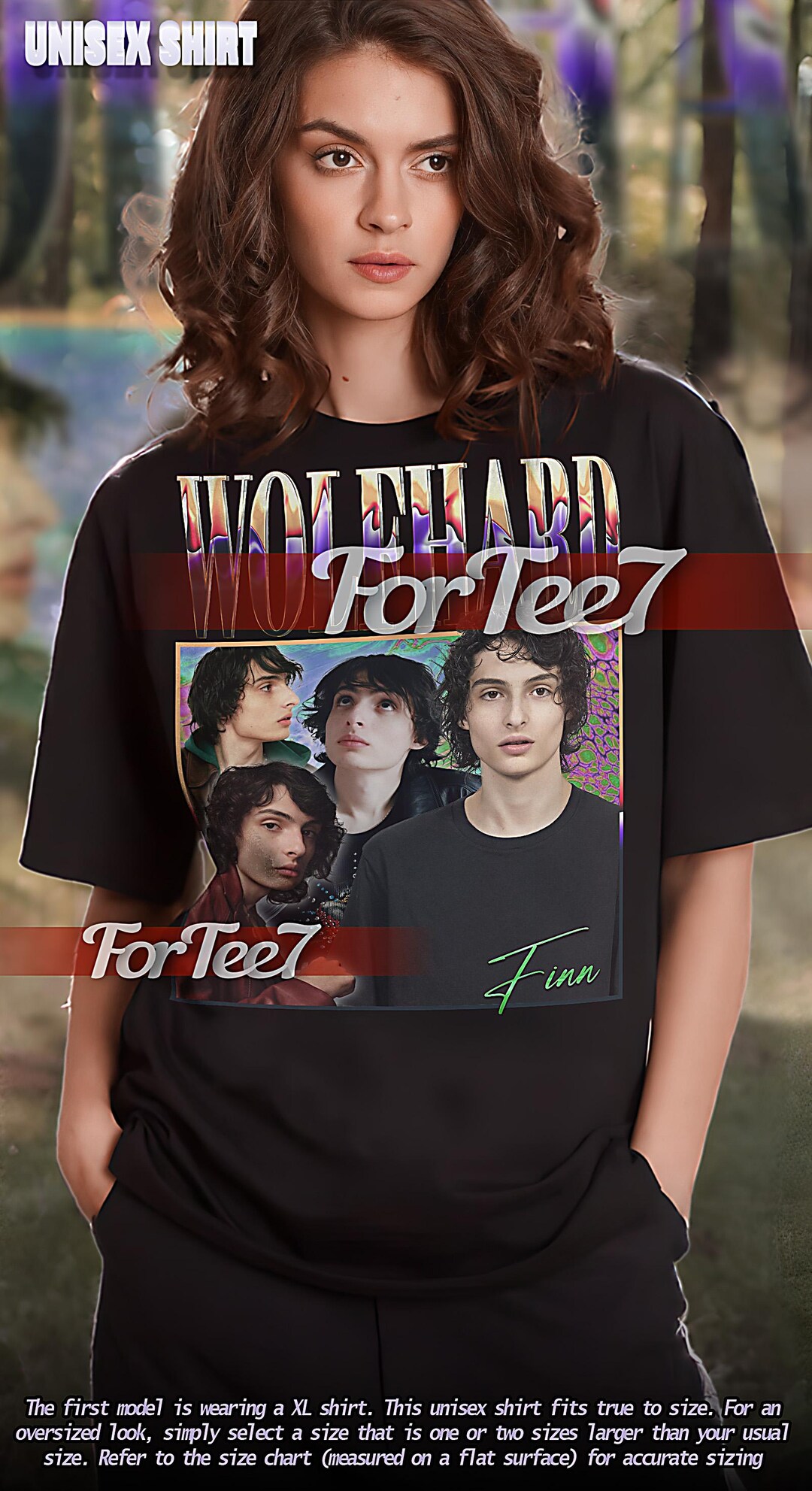 FINN WOLFHARD Vintage Shirt, Finn Wolfhard Homage Tshirt, Finn Wolfhard ...