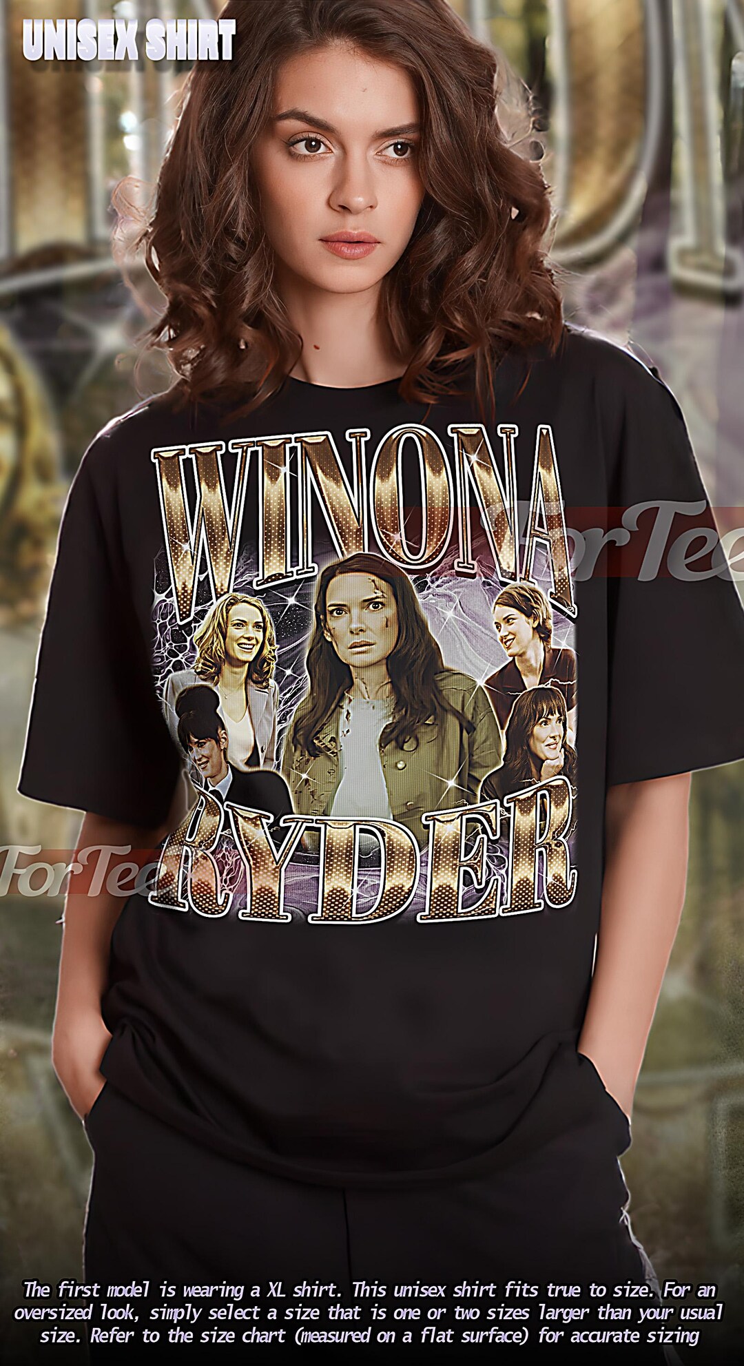 WINONA RYDER Vintage Shirt, Winona Ryder Homage Tshirt, Winona Ryder ...
