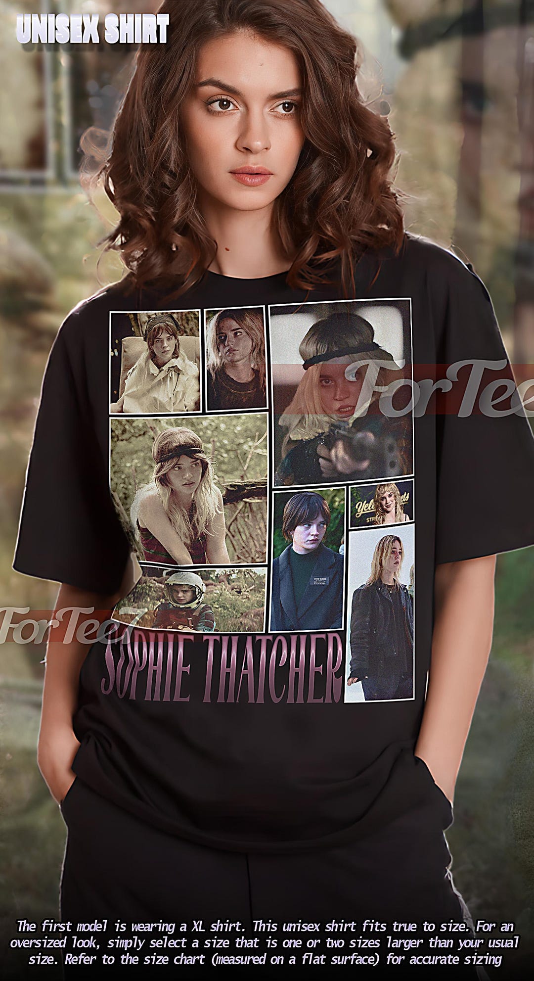 SOPHIE THATCHER Shirt, Sophie Thatcher Homage Tshirt, Sophie Thatcher ...