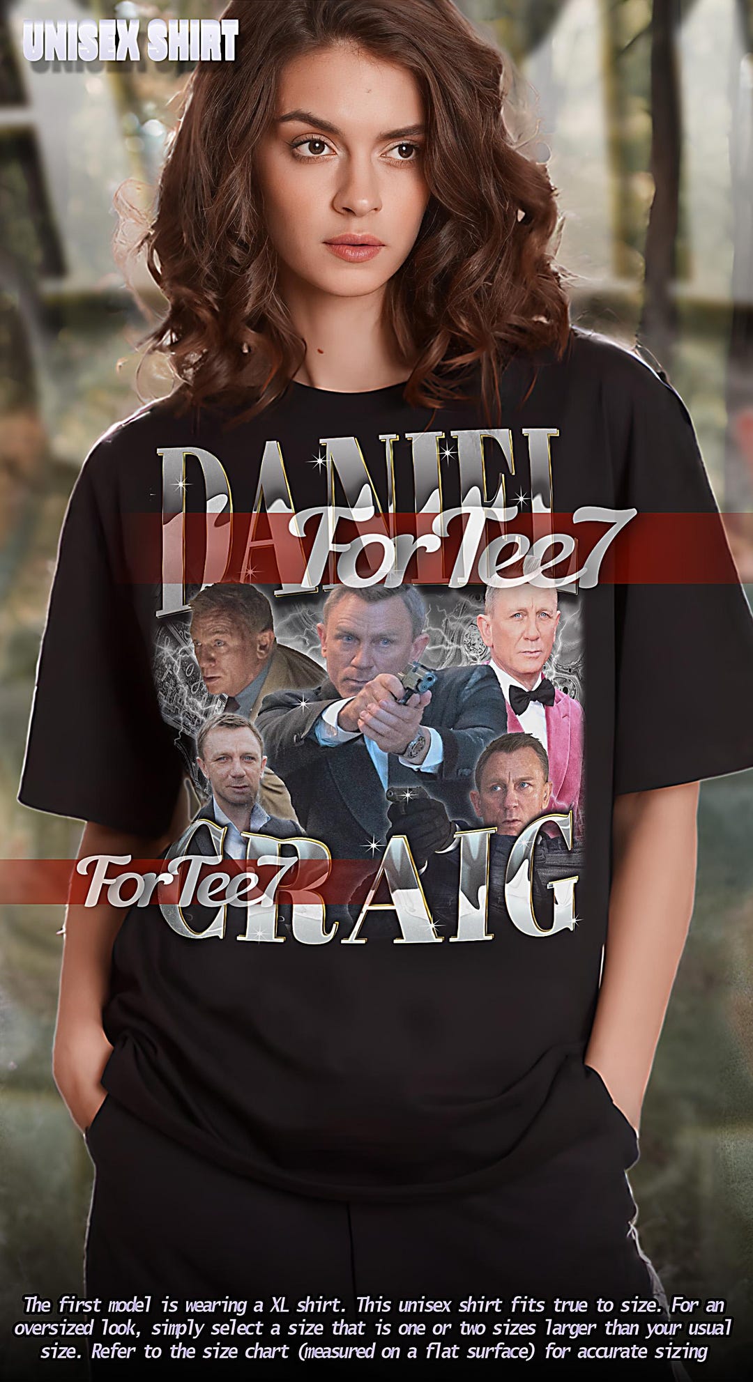 DANIEL CRAIG Vintage Shirt, Daniel Craig Homage Tshirt, Daniel Craig ...