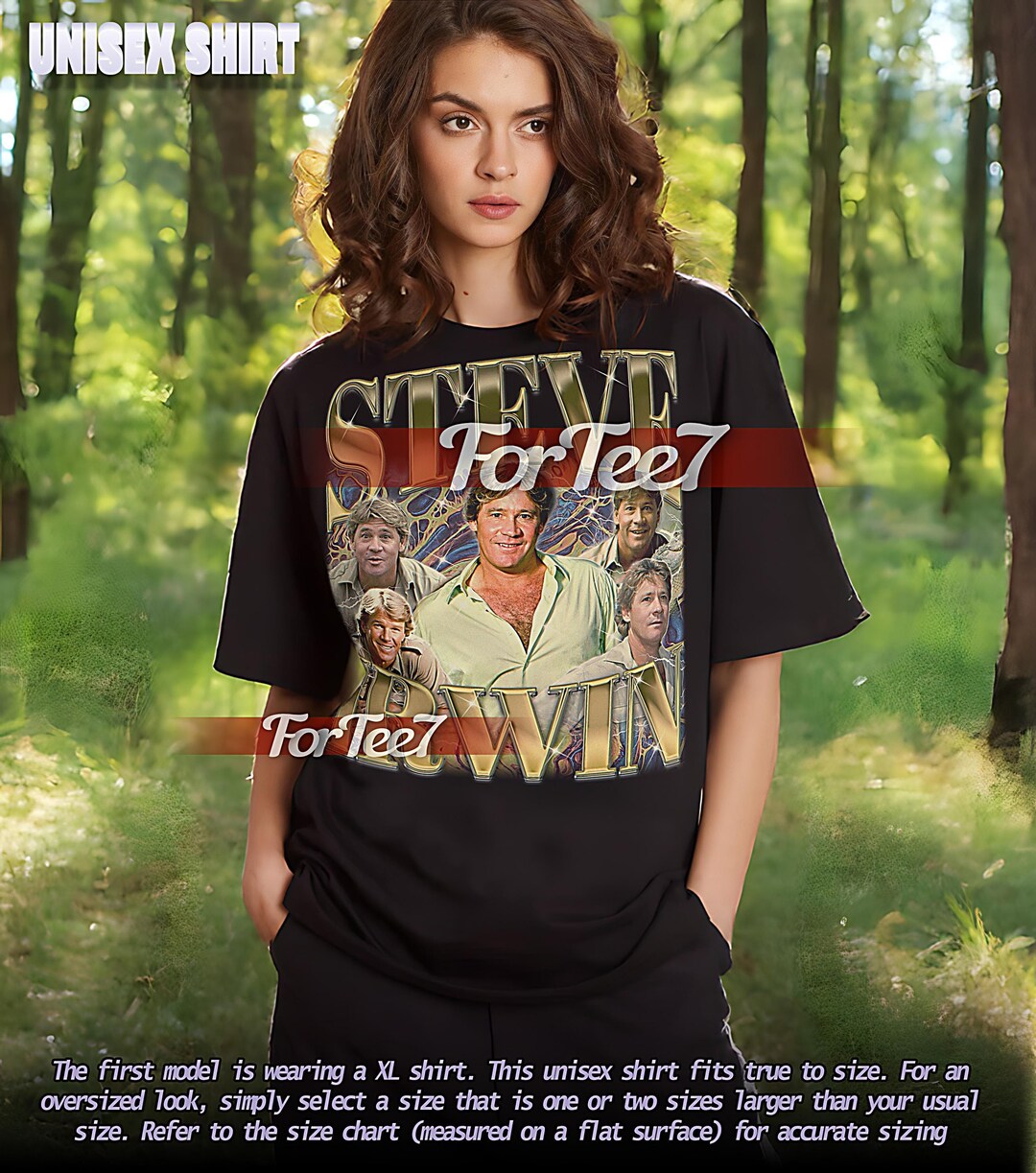 STEVE IRWIN Shirt - Steve Irwin Vintage Shirt, Steve Irwin Retro 90s ...