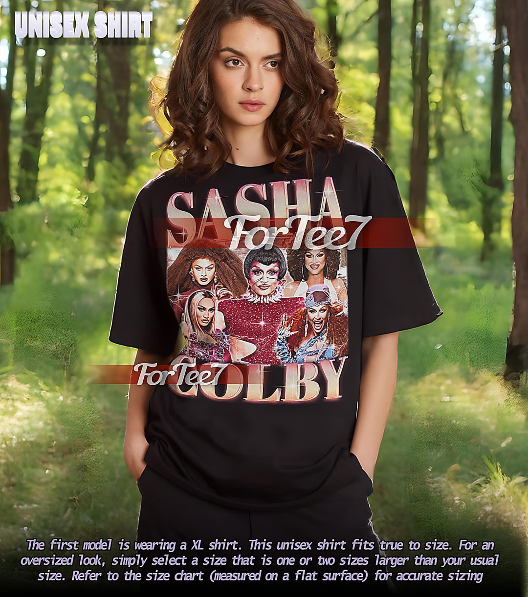 SASHA COLBY Shirt - Sasha Colby Vintage, Sasha Colby Retro, Sasha Colby 90s, Sasha Colby Bootleg ...