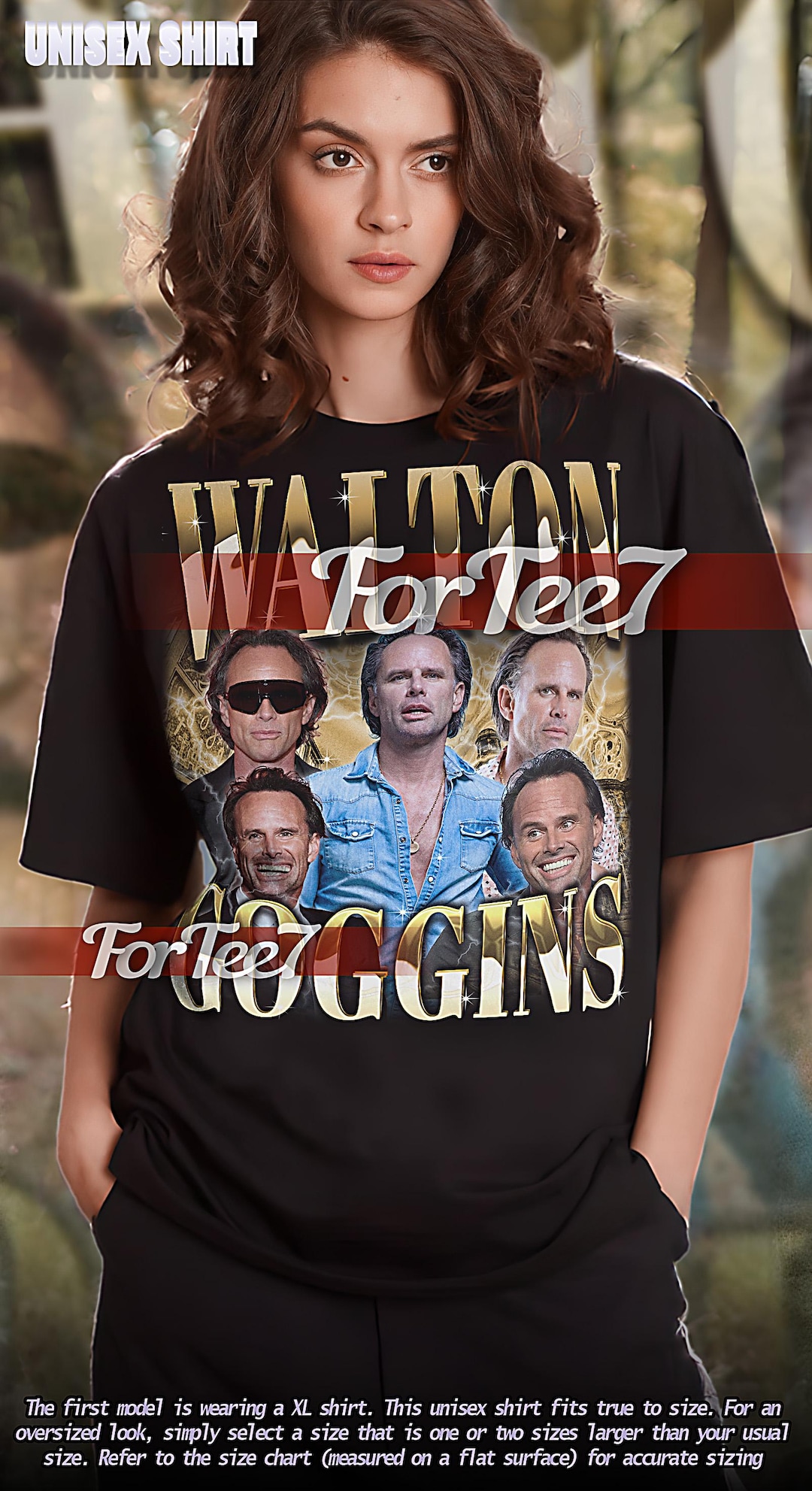 WALTON GOGGINS Vintage Shirt, Walton Goggins Homage Tshirt, Walton ...