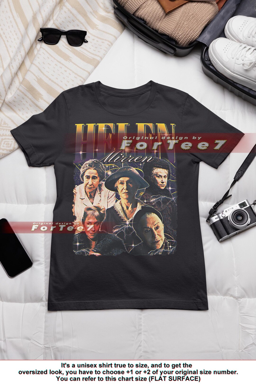 Helen Mirren Bootleg Shirt - Helen Mirren Vintage Shirt, Helen Mirren ...