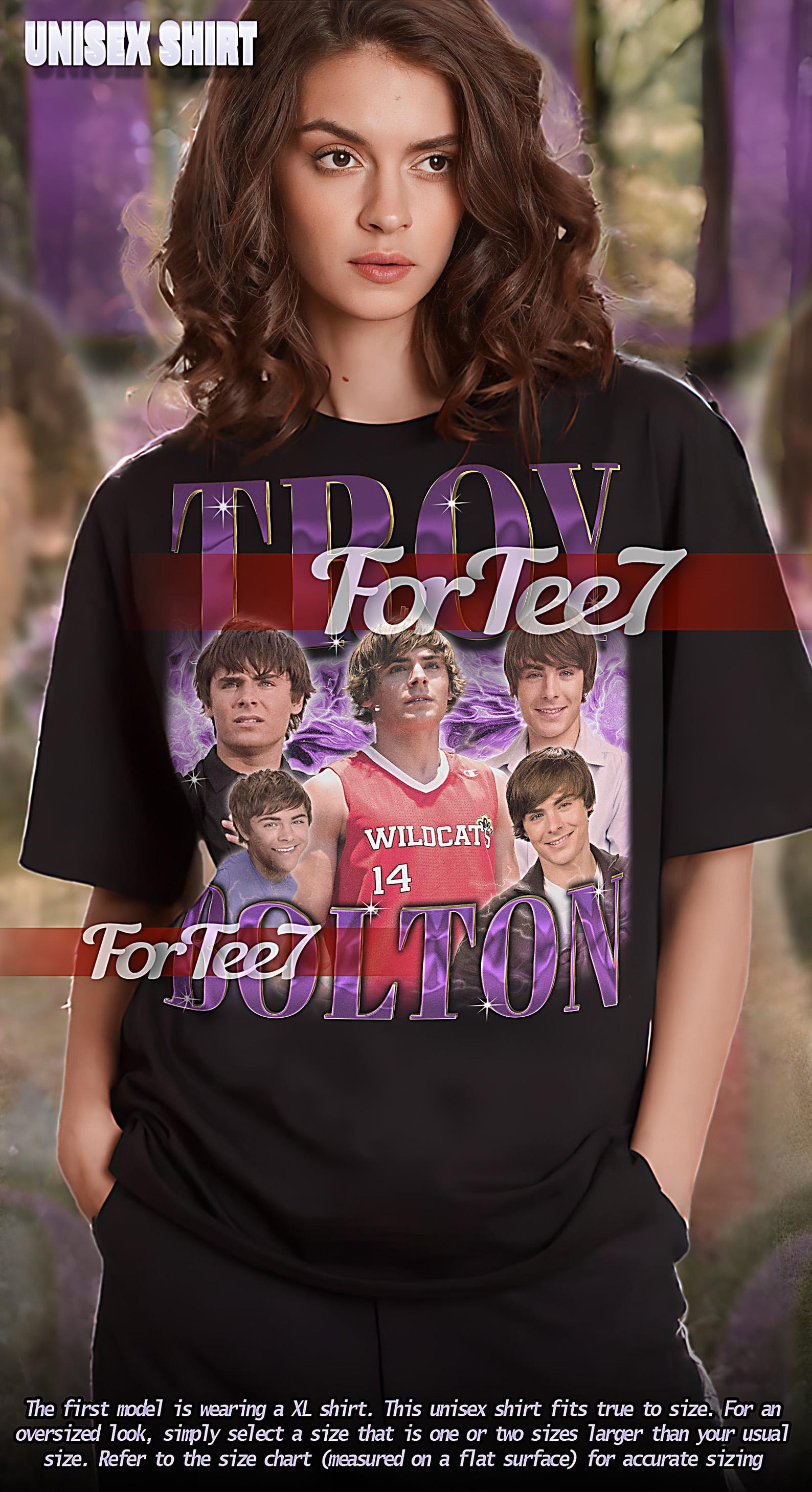 TROY BOLTON Vintage Shirt, Troy Bolton Homage Tshirt, Troy Bolton Fan ...