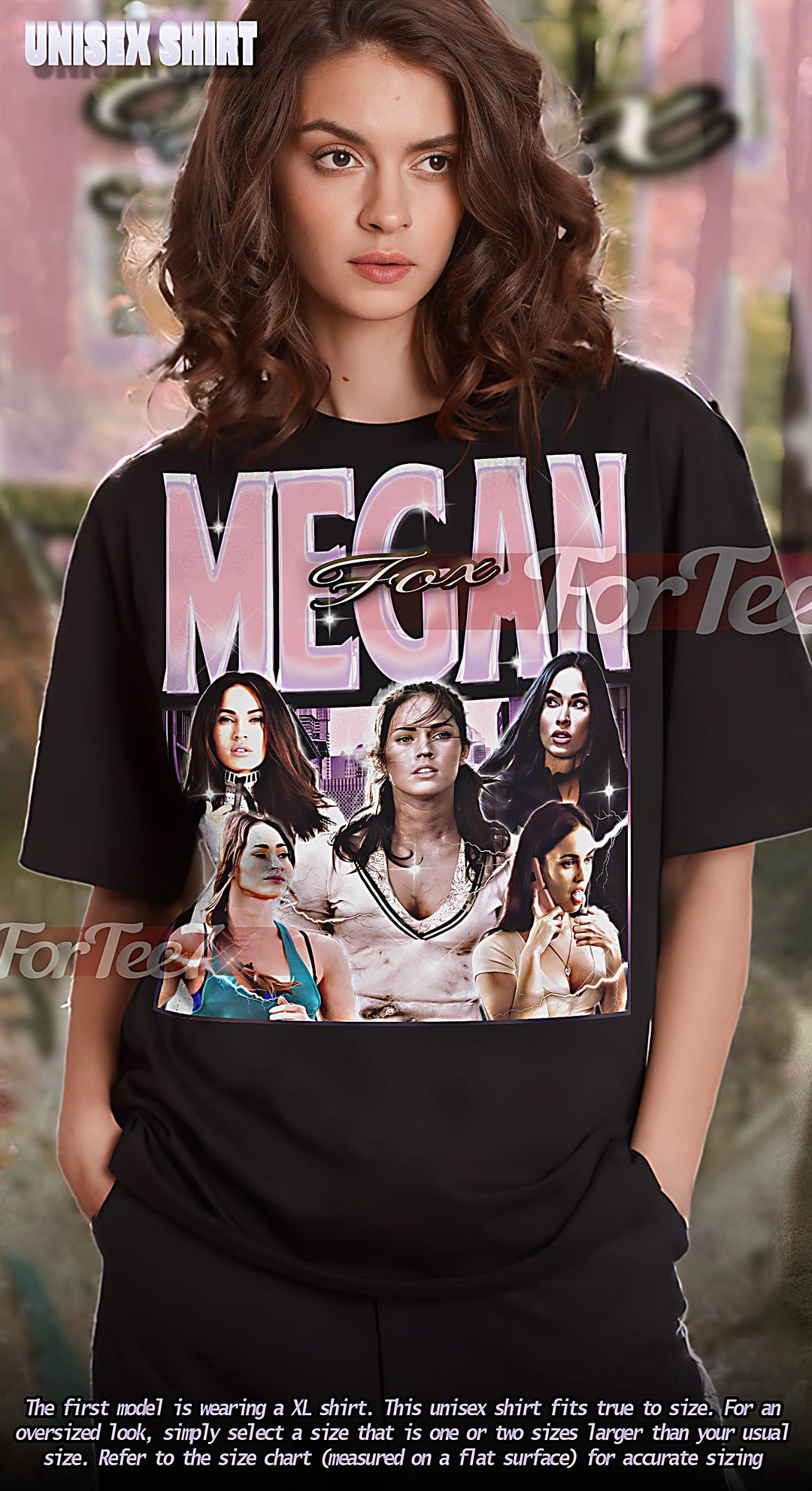 MEGAN FOX Vintage Shirt, Megan Fox Homage Tshirt, Megan Fox Fan Tees ...