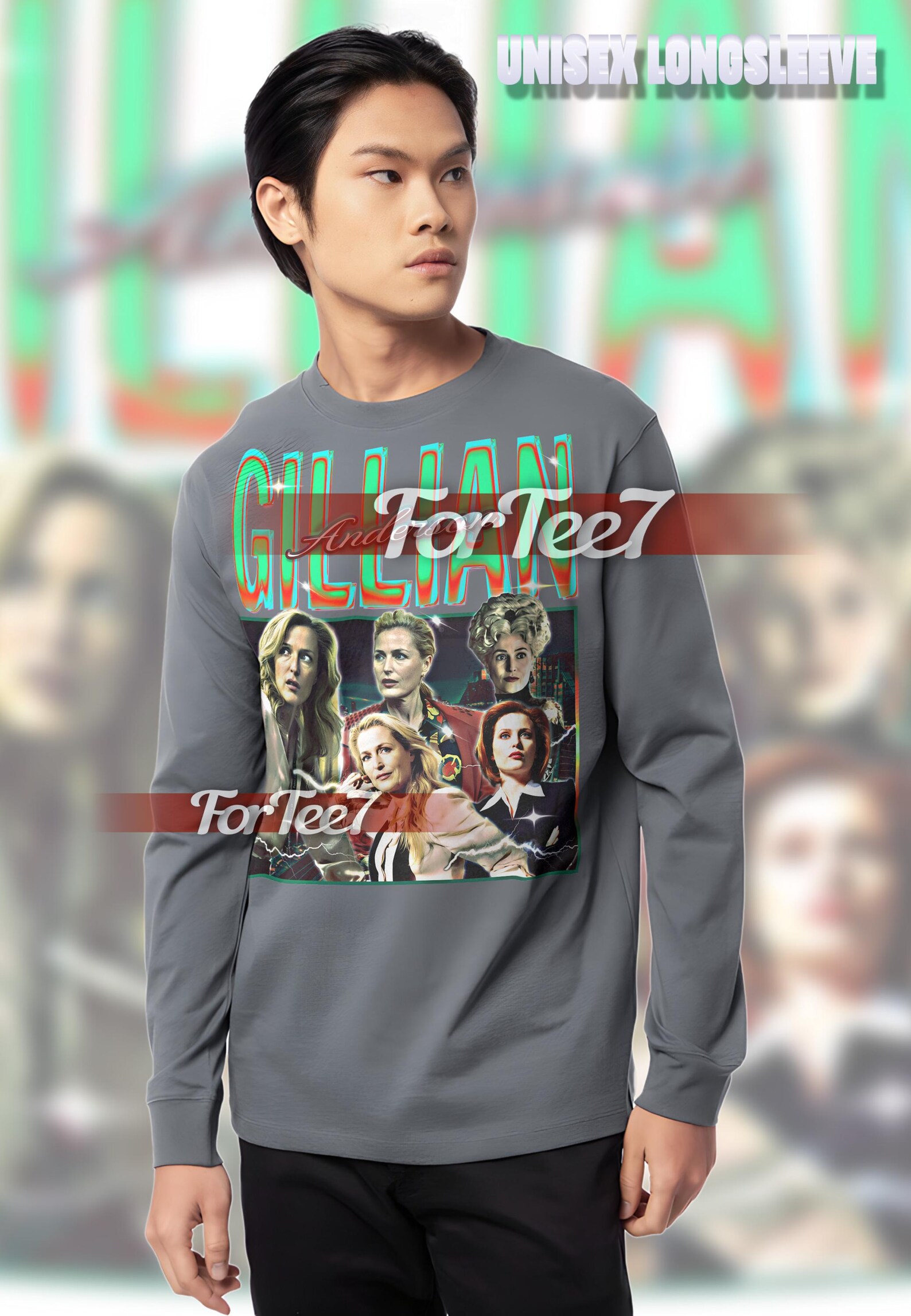 GILLIAN ANDERSON Shirt, Gillian Anderson Homage Tshirt, Gillian ...