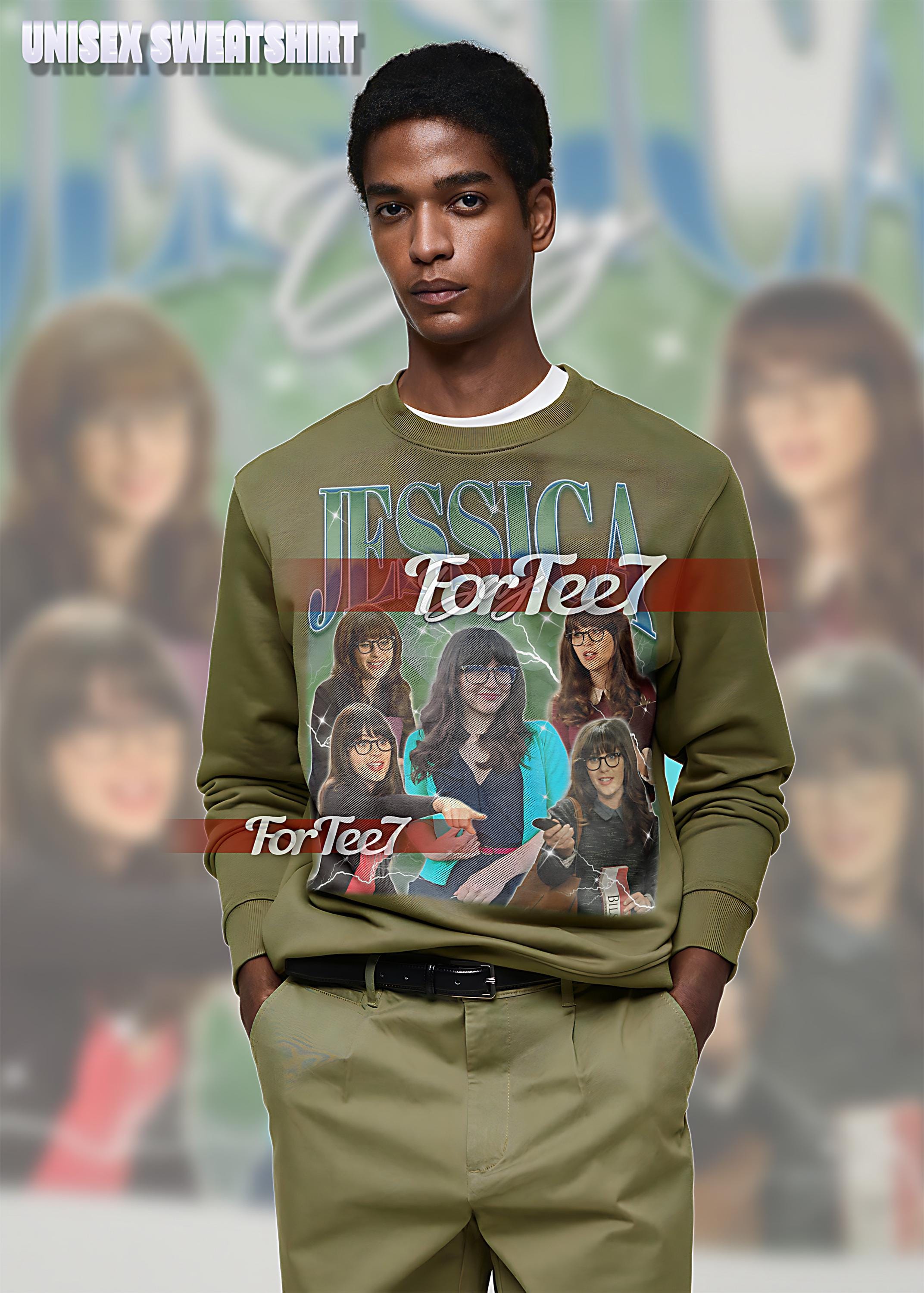 JESSICA DAY Bootleg Tshirt, Jessica Day 90s Retro Tee, Jessica Day ...