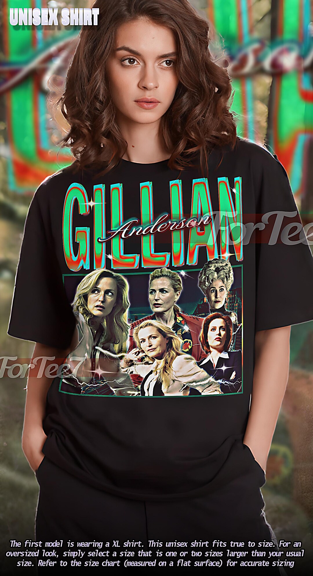 GILLIAN ANDERSON Shirt, Gillian Anderson Homage Tshirt, Gillian ...