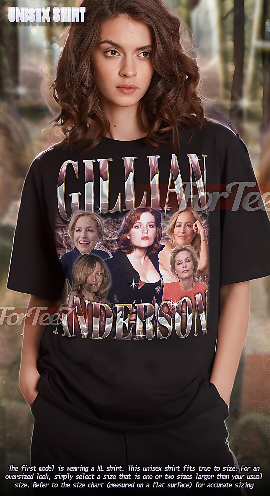GILLIAN ANDERSON Shirt, Gillian Anderson Homage Tshirt, Gillian ...