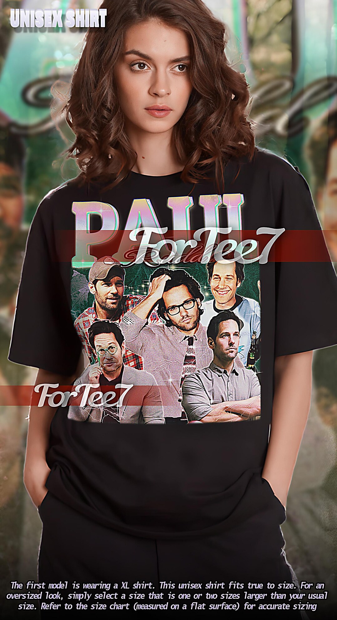 PAUL RUDD Vintage Shirt, Paul Rudd Homage Tshirt, Paul Rudd Fan Tees ...