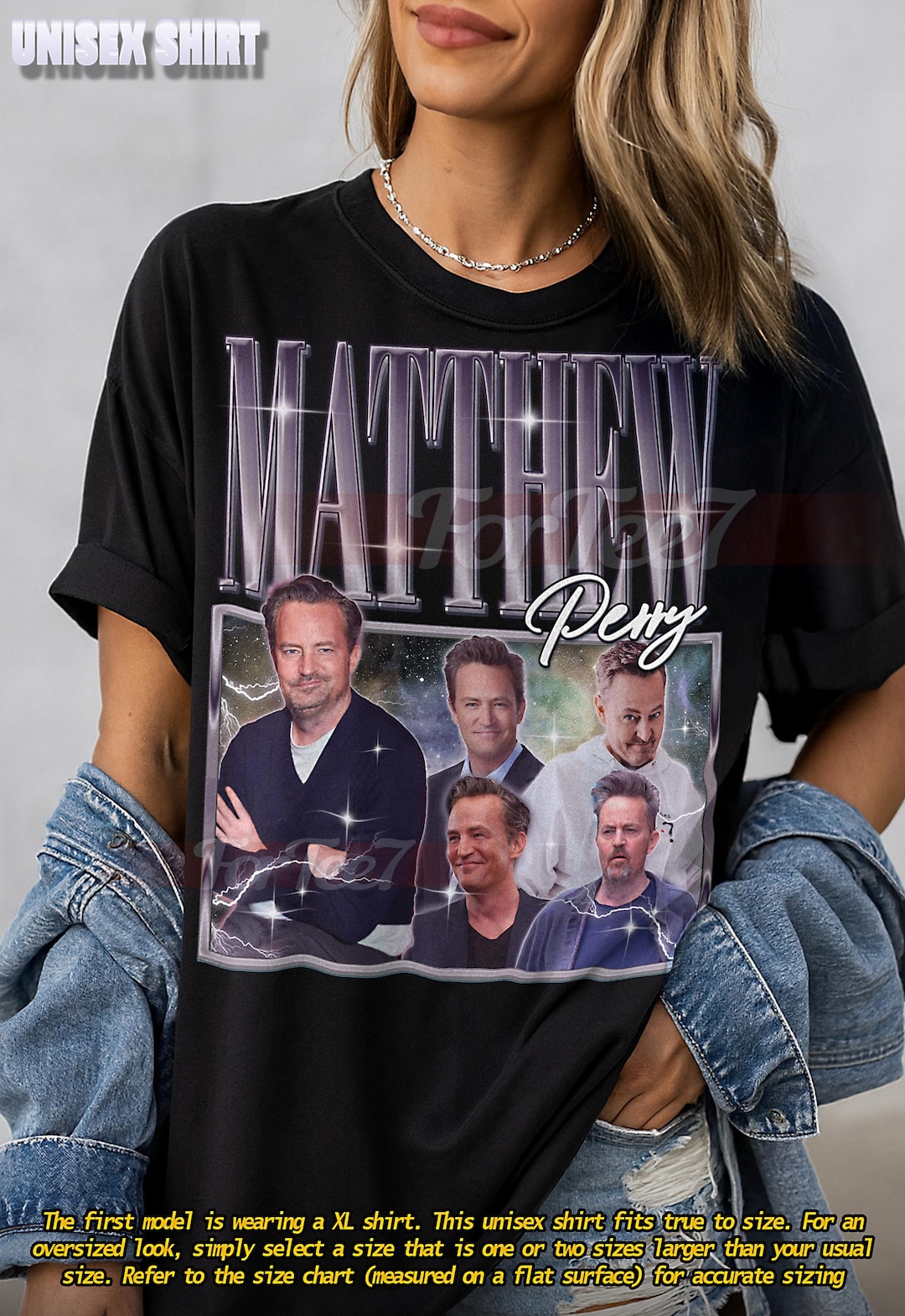 MATTHEW PERRY Retro Shirt, Matthew Perry Tshirt, Matthew Perry Fan Tees ...