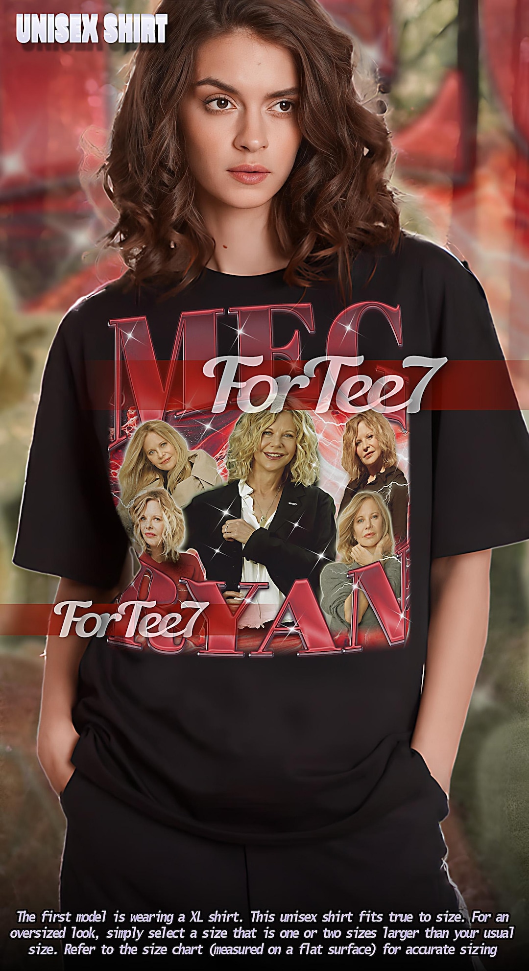 MEG RYAN Bootleg Tshirt, Meg Ryan 90s Retro Tee, Meg Ryan Vintage ...